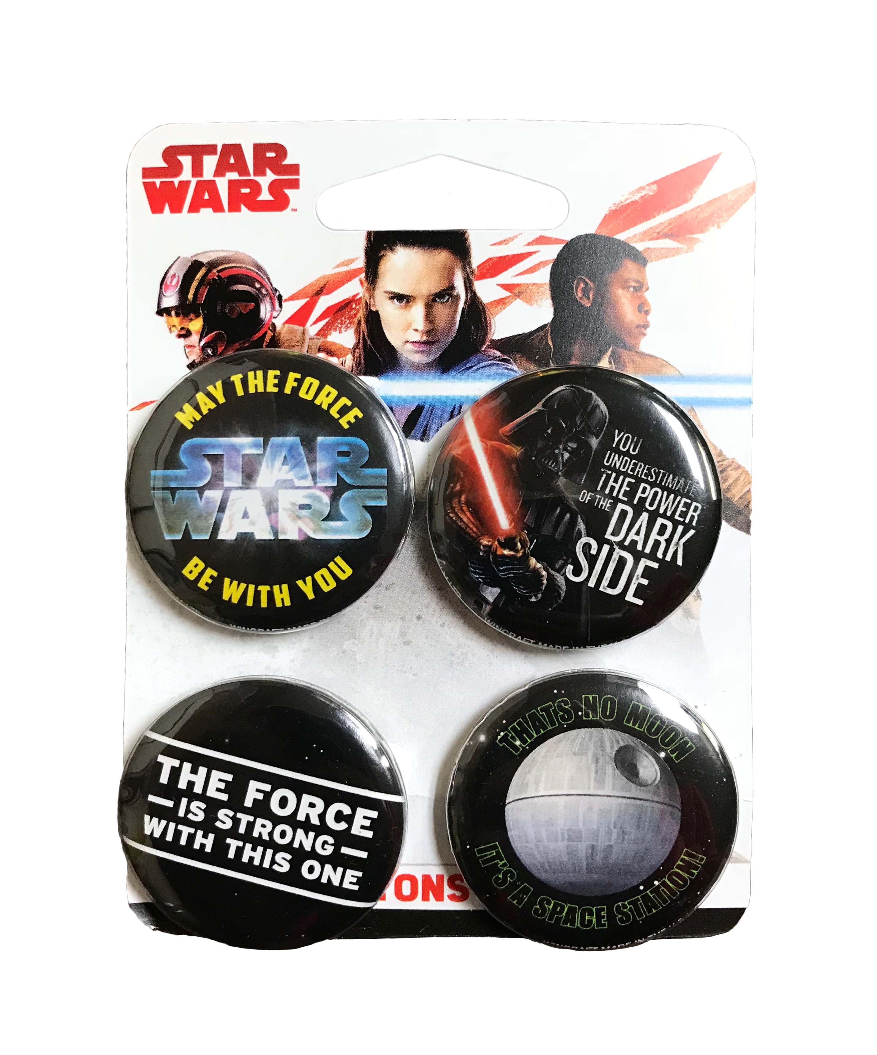 Star Wars Button 4-Packs