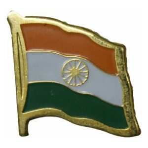 India Flag Lapel Pin