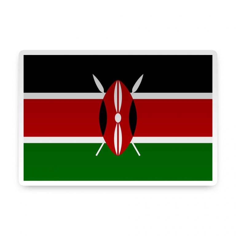 Kenya Sticker
