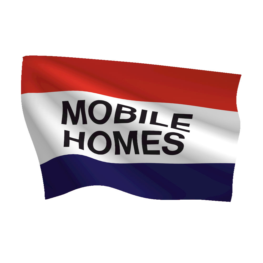 3ft x 5ft Mobile Homes Message Flag
