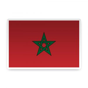 Morocco Sticker
