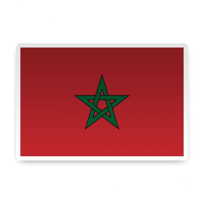 Morocco Sticker