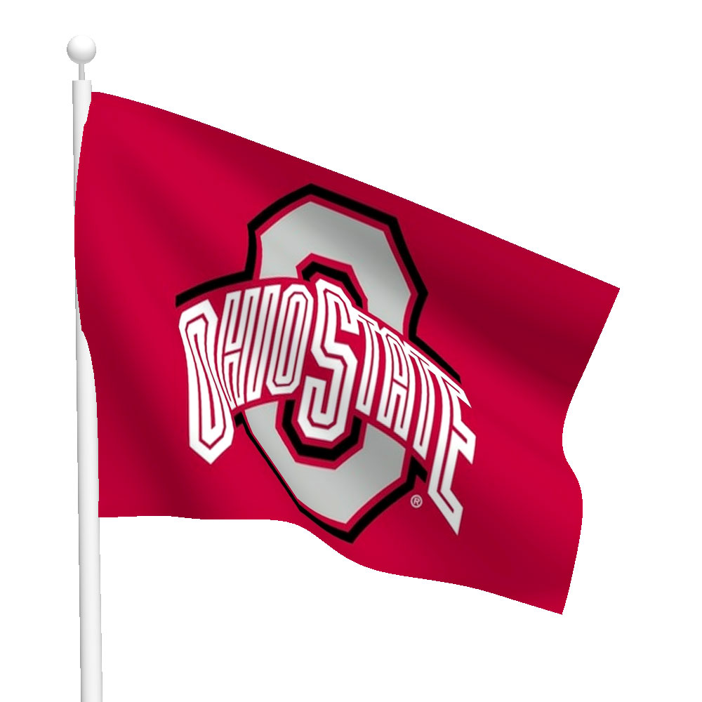 Ohio State University Polyester Flag