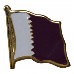 Qatar Flag Lapel Pin