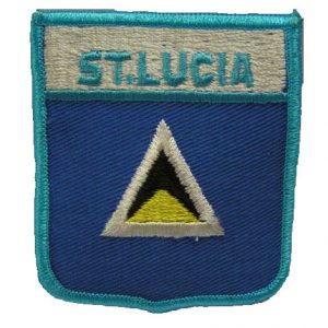 Flag of St. Lucia Patch