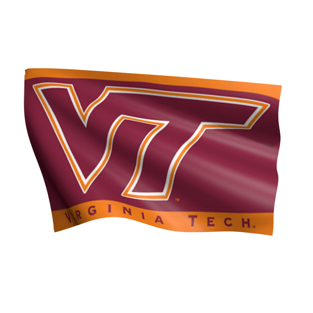 Virginia Tech University Flag (Orange)