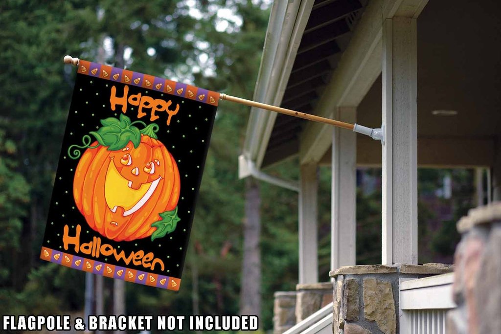 Happy Halloween Flags (12.5 x 18″) (28 x 40″)
